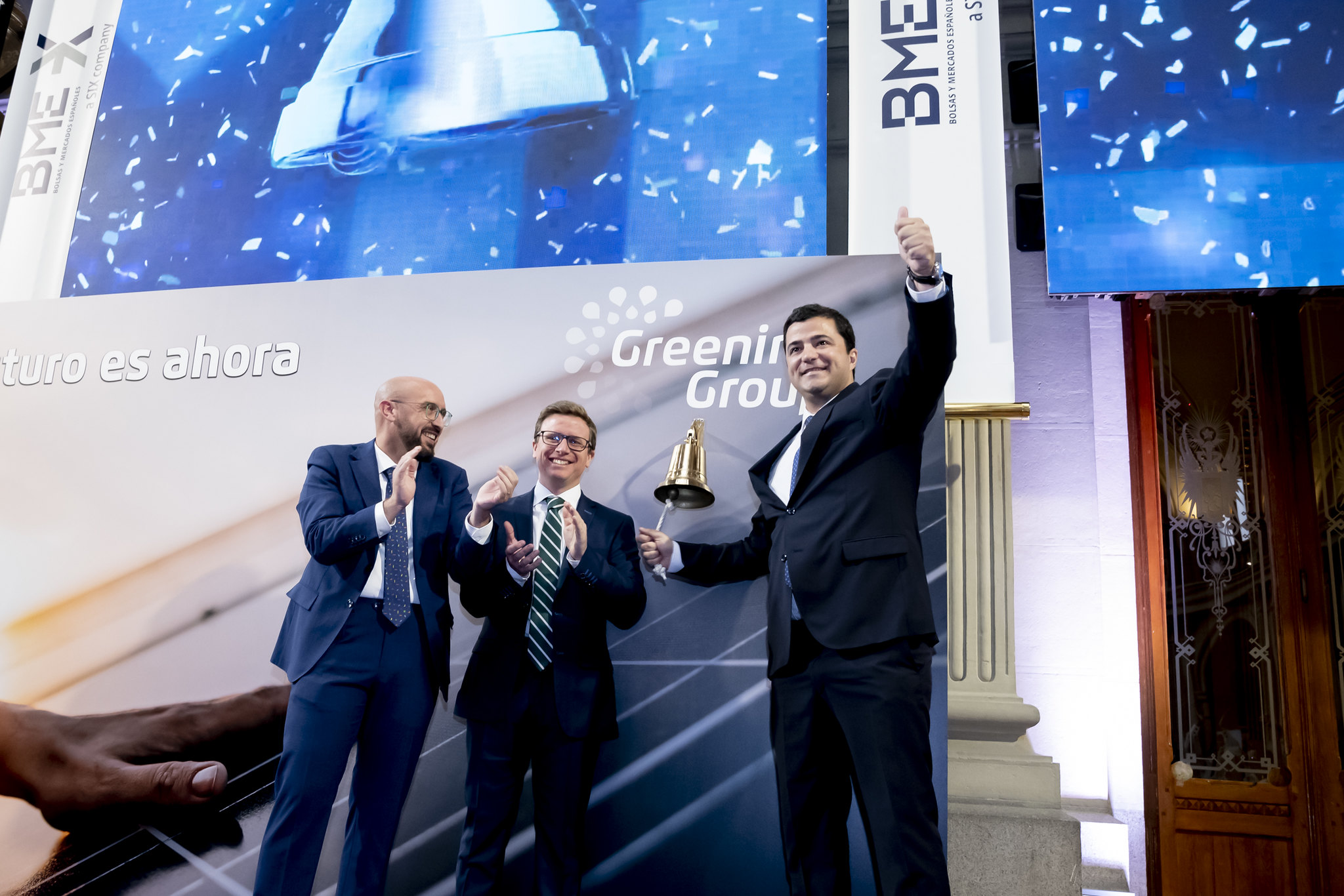BME Growth da la bienvenida a Grupo Greening | BME Bolsas y Mercados ...